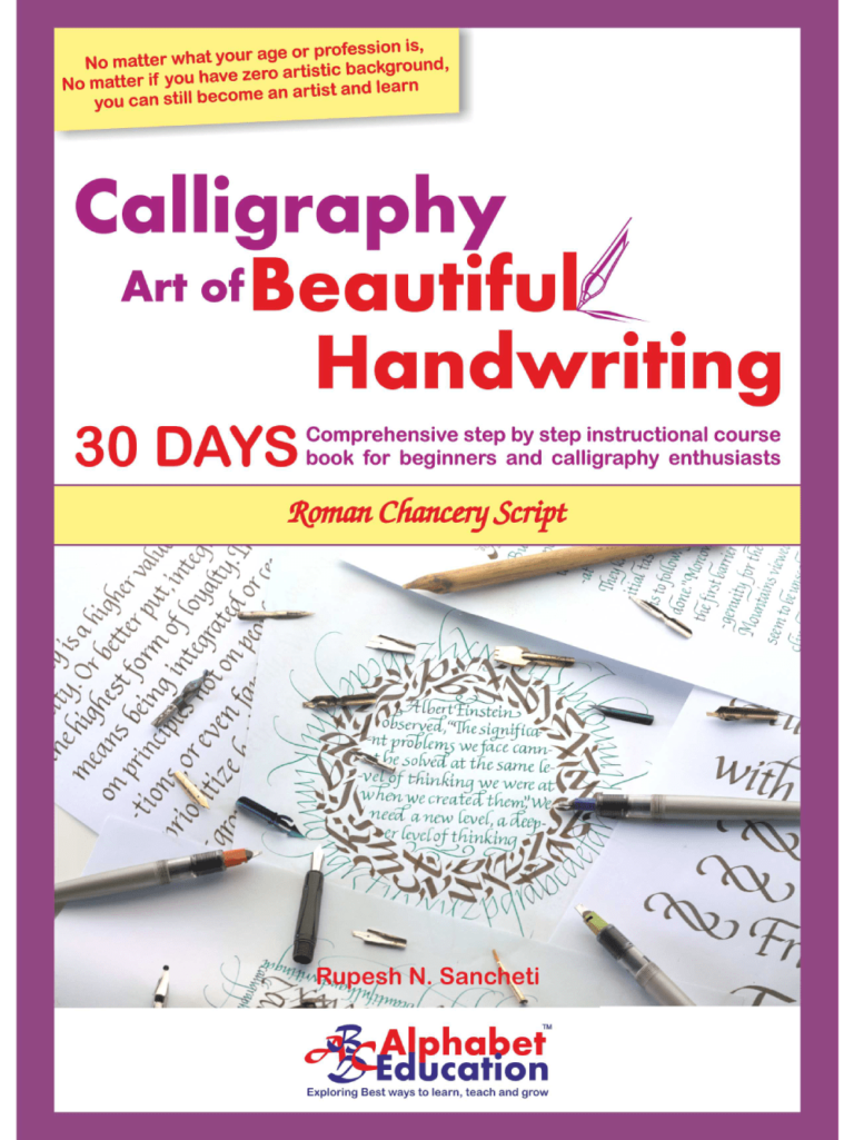 Calligraphy Books | Alphabet Education