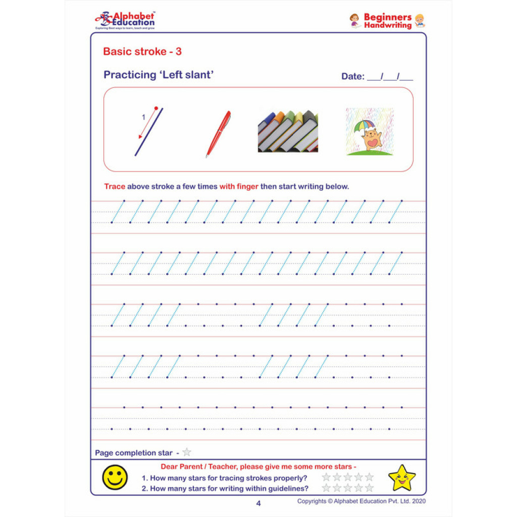 Beginners Cursive Handwriting Workbook | Alphabet Education