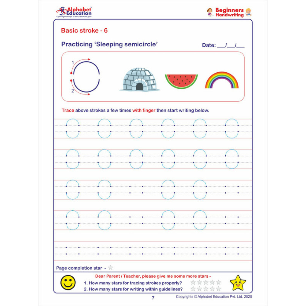 Beginners Cursive Handwriting Workbook | Alphabet Education