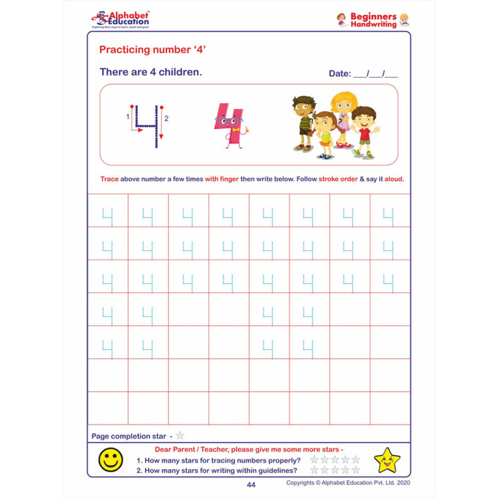 Beginners Cursive Handwriting Workbook | Alphabet Education