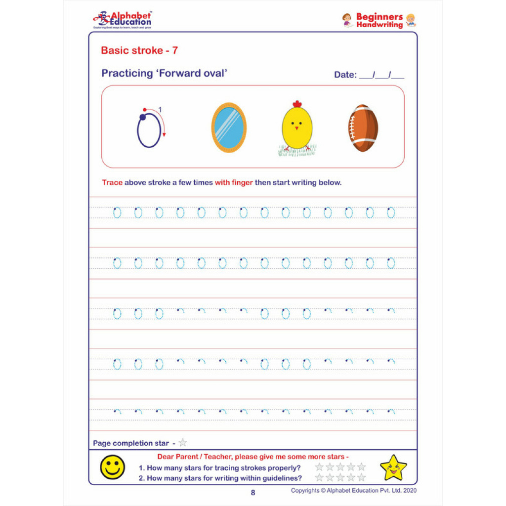 Buy Beginners Handwriting Workbook | Letters & Number Book
