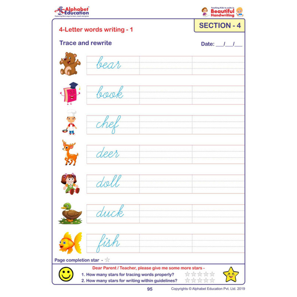 Buy Cursive Writing Workbook - Improve Handwriting Skills
