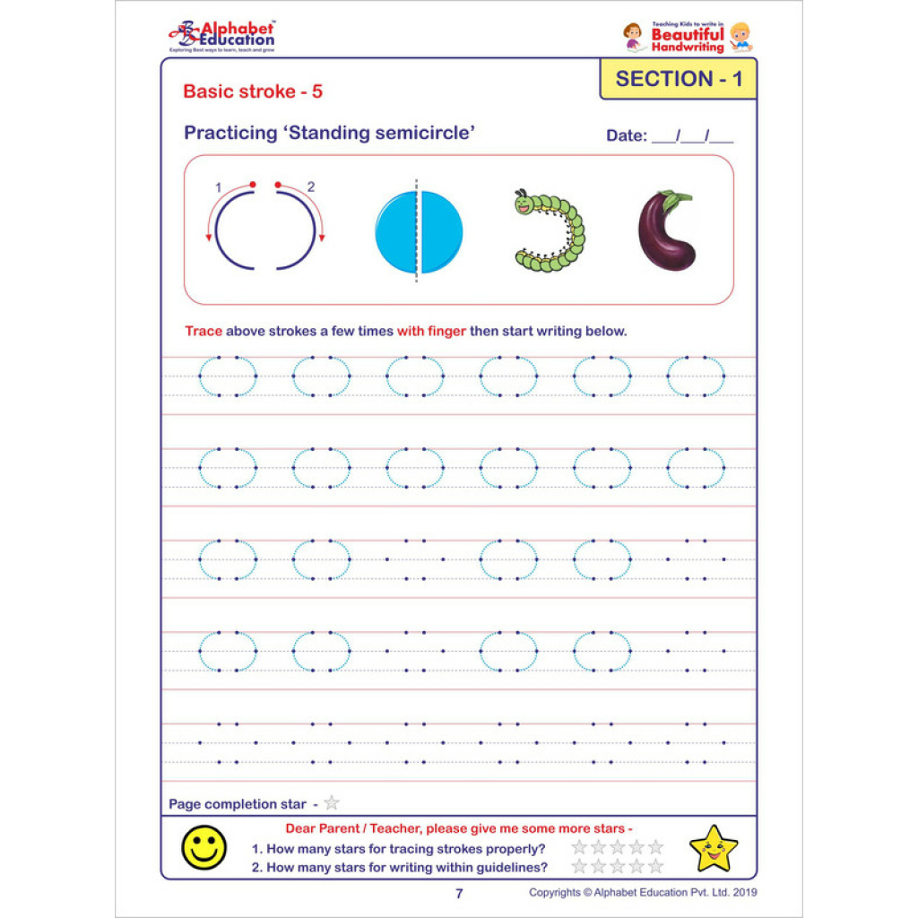 Buy Cursive Writing Book For Kids | Alphabet Education