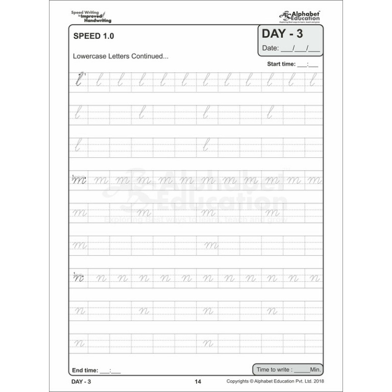 Buy Cursive and Hindi Writing Book | Practice Book Combo