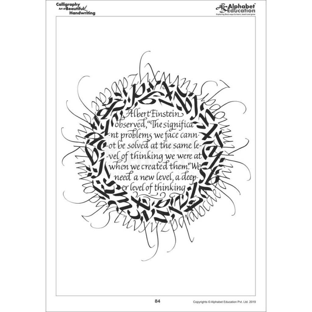 Buy calligraphy practice book online | Alphabet Education