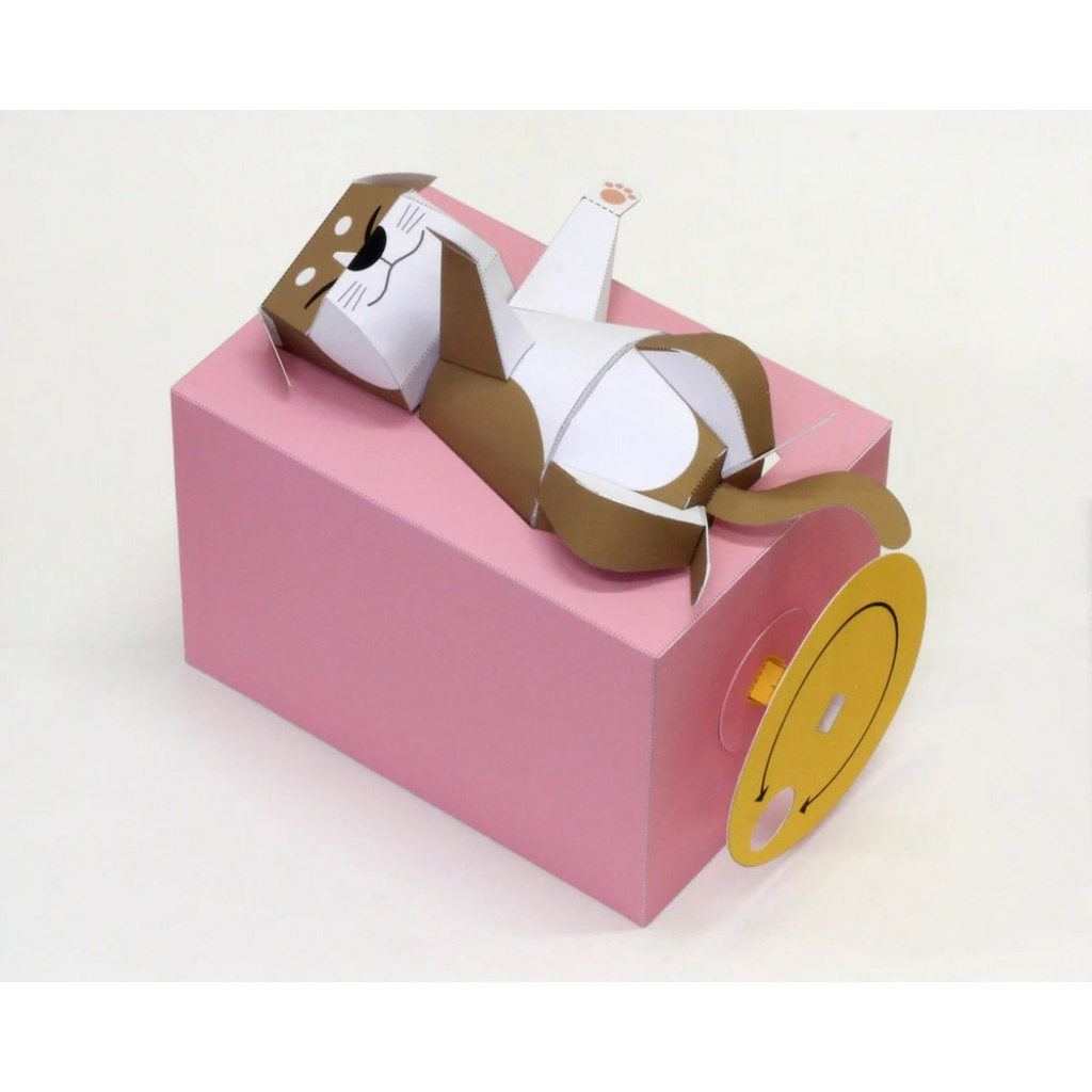 Buy Twist In the Body 3d Paper model Kit Karakuri Workshop