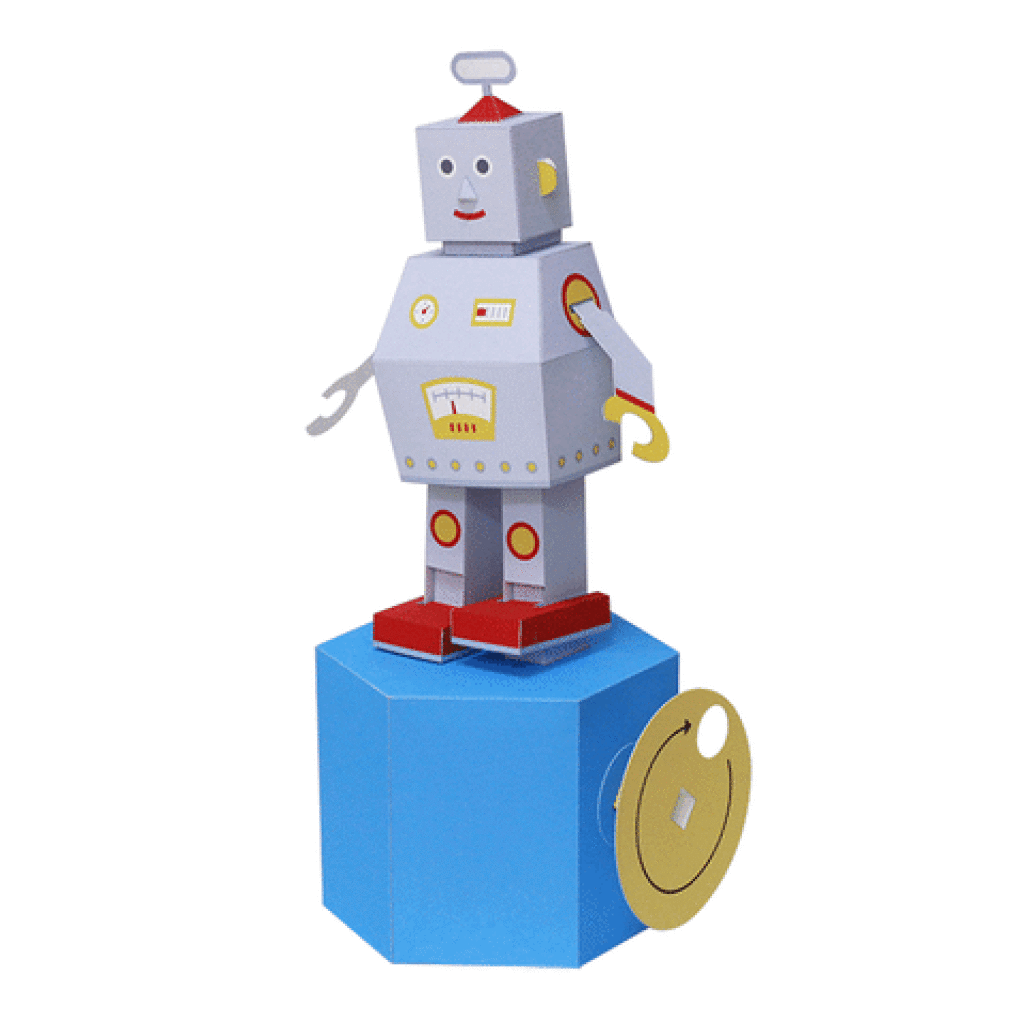 Buy Walking Paper Robot Craft Kit Karakuri Workshop Online