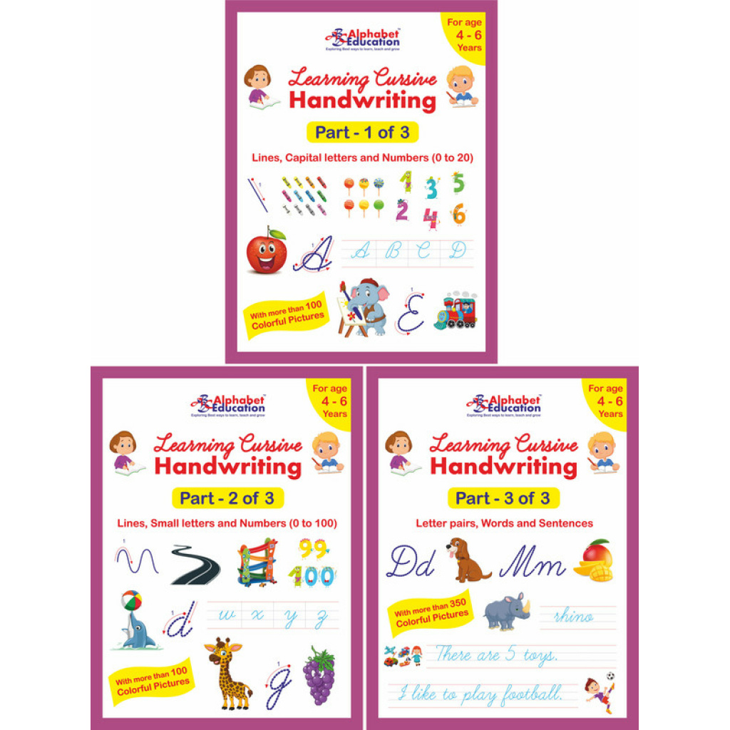 Best Calligraphy and Cursive Writing Books | Alphabet Eduction