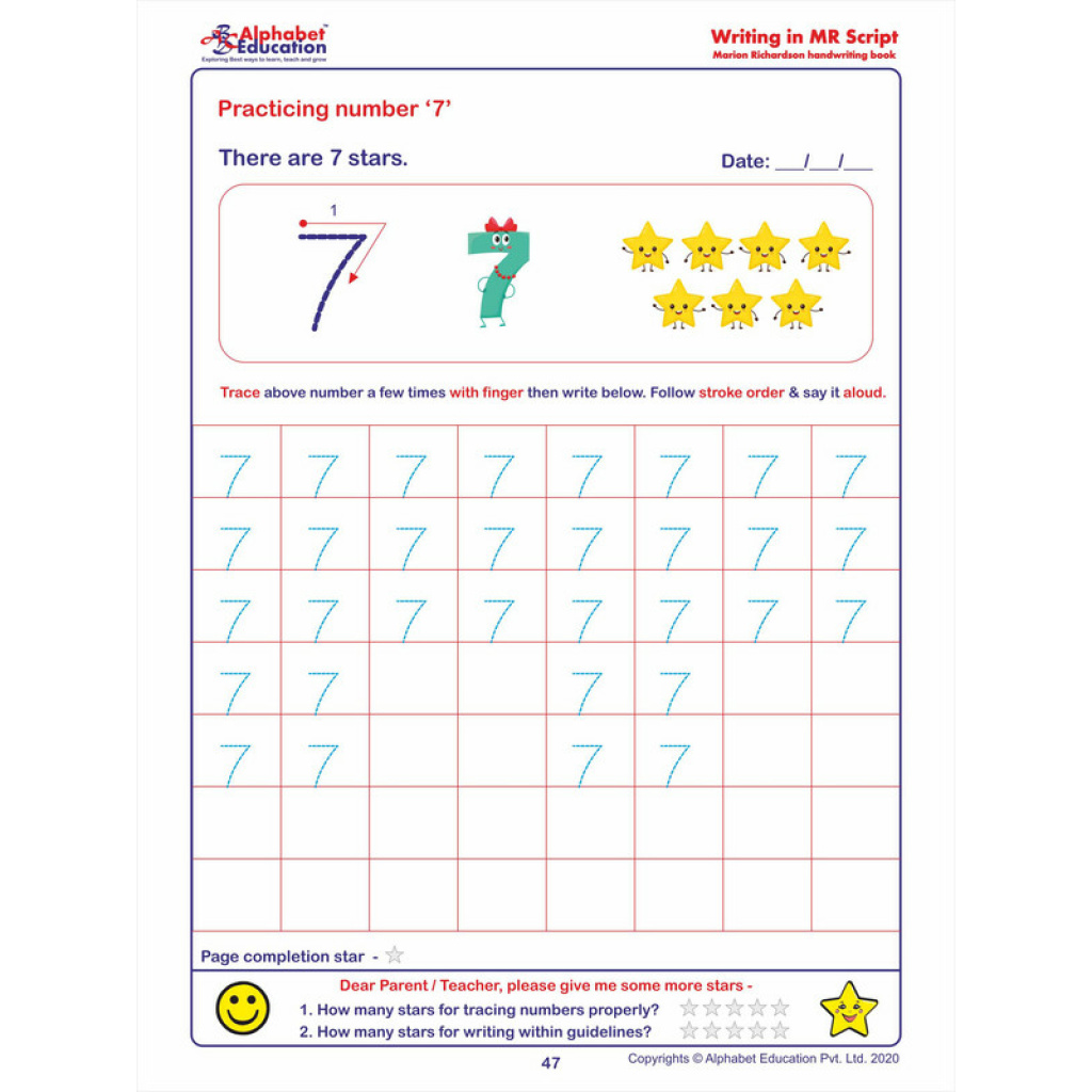 Buy Marion Richardson Handwriting Book | Alphabet Education