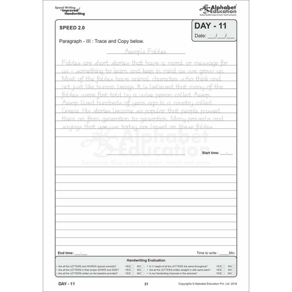 Handwriting Practice Books Combo - Improve Your Handwriting